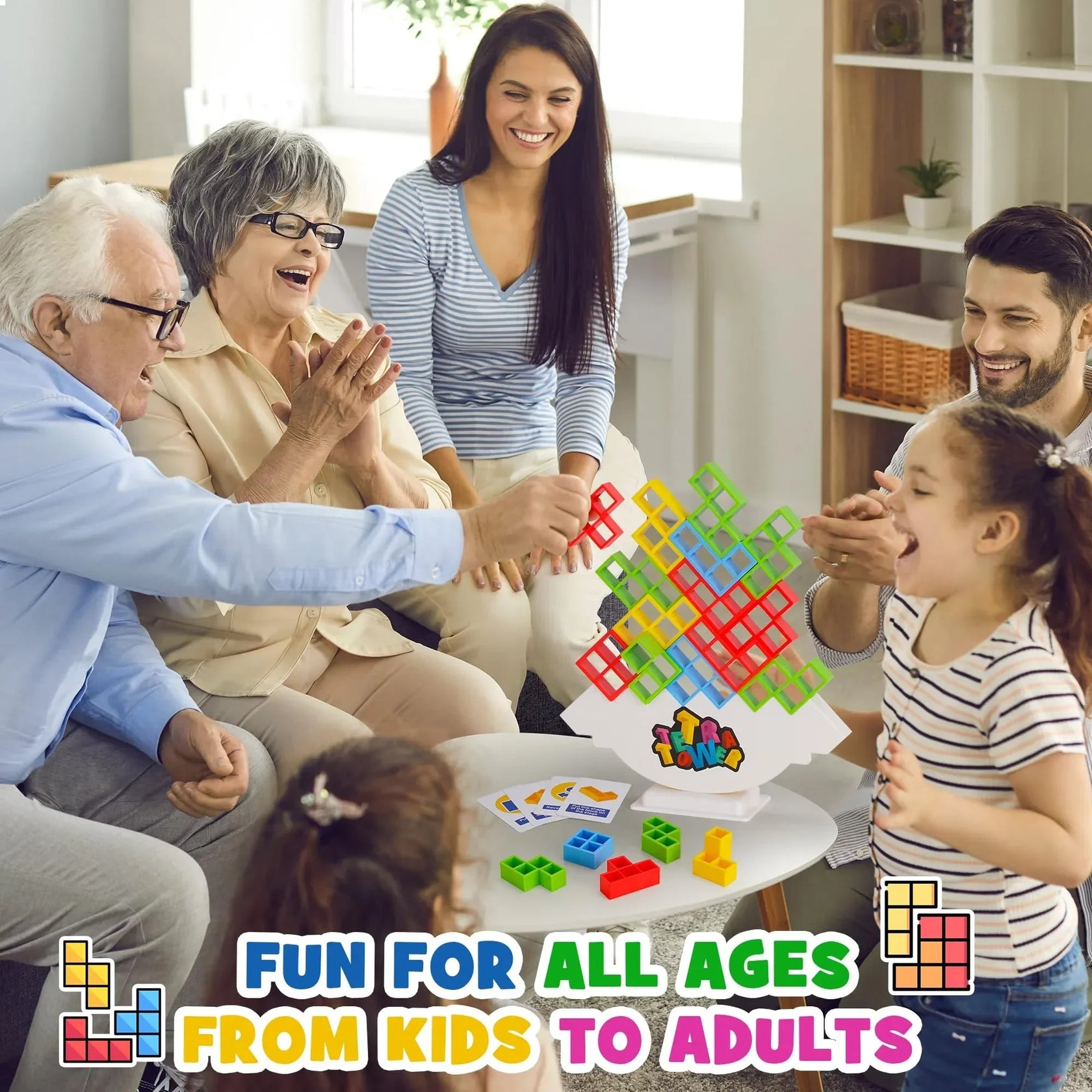 Tetra Stacking Blocks Balancing Game – Bubs Kingdom