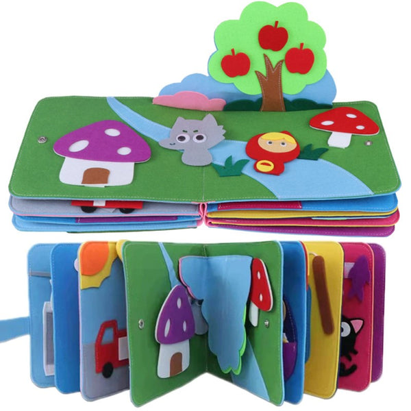 Montessori Sensory Busy Book – Bubs Kingdom